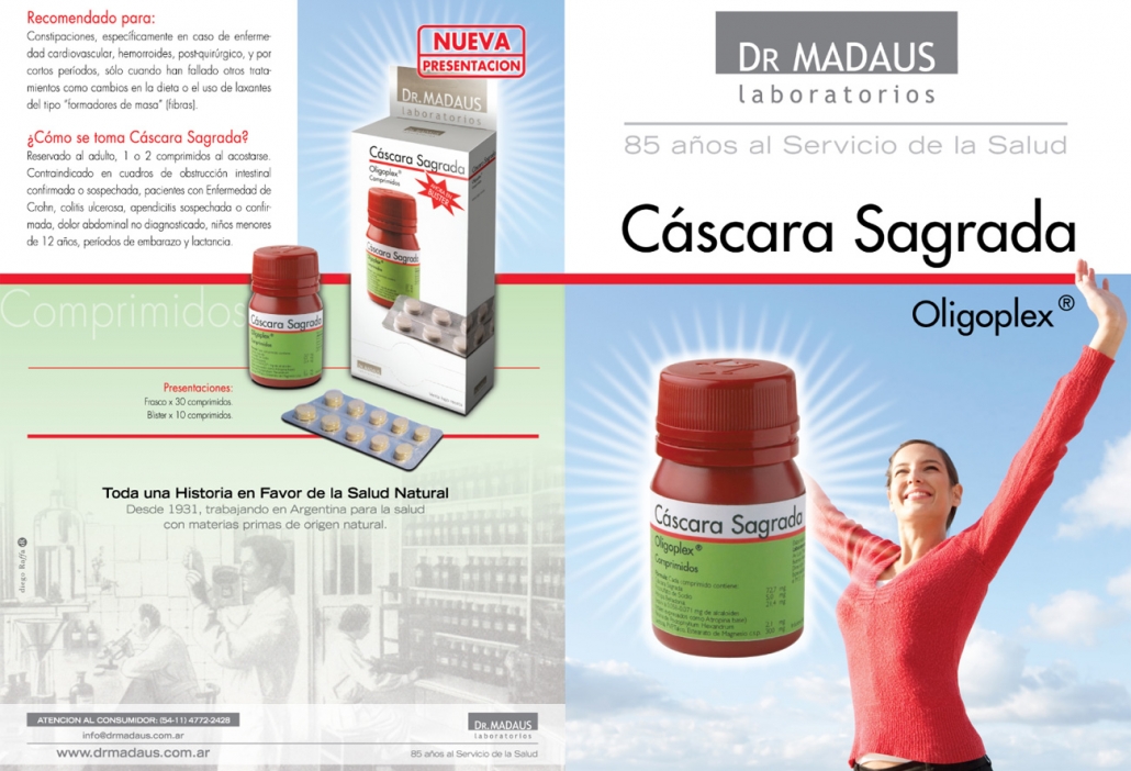 Literatura Médica Cascara sagrada – Laboratorios Dr Madaus